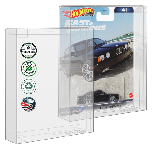 Malko Hot Wheels Protector: Premium Die-Cast Card Display Case