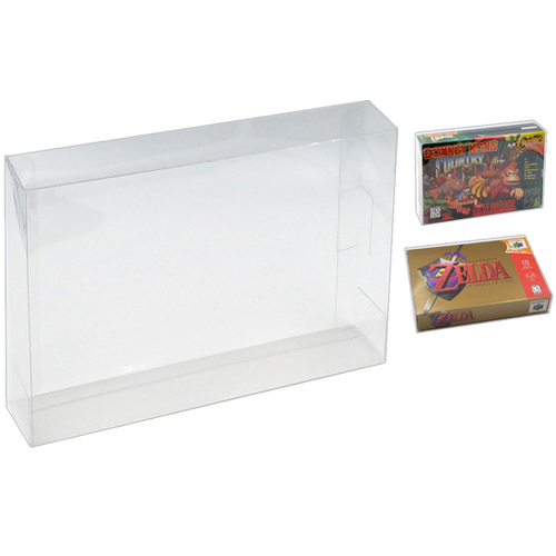 Snes Plastic Box Protectors & Cases - N64 Box Protectors