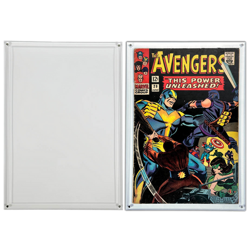2 PACK Silver Age & Early Bronze Comic Book Acrylic Slab Display Case ...