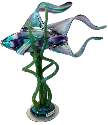 Purple and Teal Fish | SWEDE THINGS