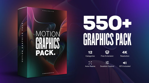 550+ Motion Graphics Pack for After Effects | Dope Motions