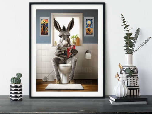 Donkey on the Toilet | Dundee Photographer