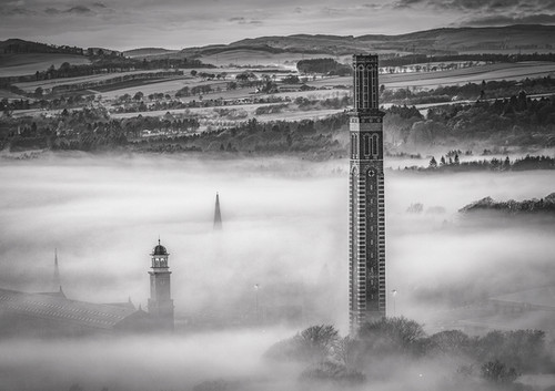 Foggy West End - Cox's Stack | Dundee Photographer
