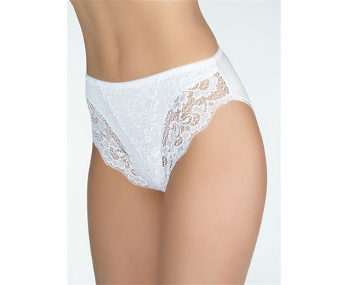 Jadea - 791 תחתון כותנה עד המותן בשילוב תחרה | ת'ציצי פנימה