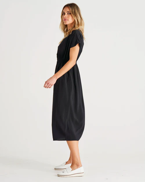 SIMONE DRESS - BLACK | Lit Lifestyle