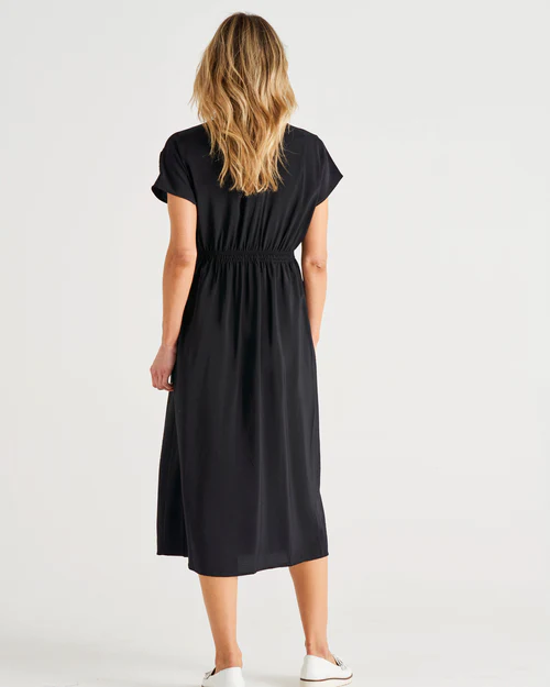 SIMONE DRESS - BLACK | Lit Lifestyle