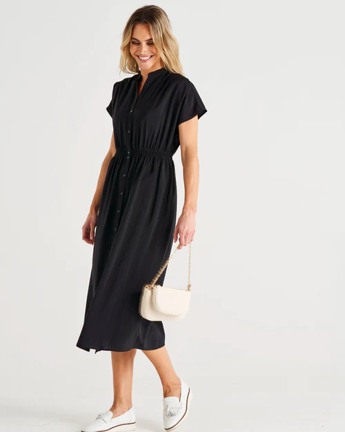 SIMONE DRESS - BLACK | Lit Lifestyle
