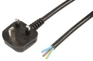 Power cable with 13amp plug | Heat pumps direct