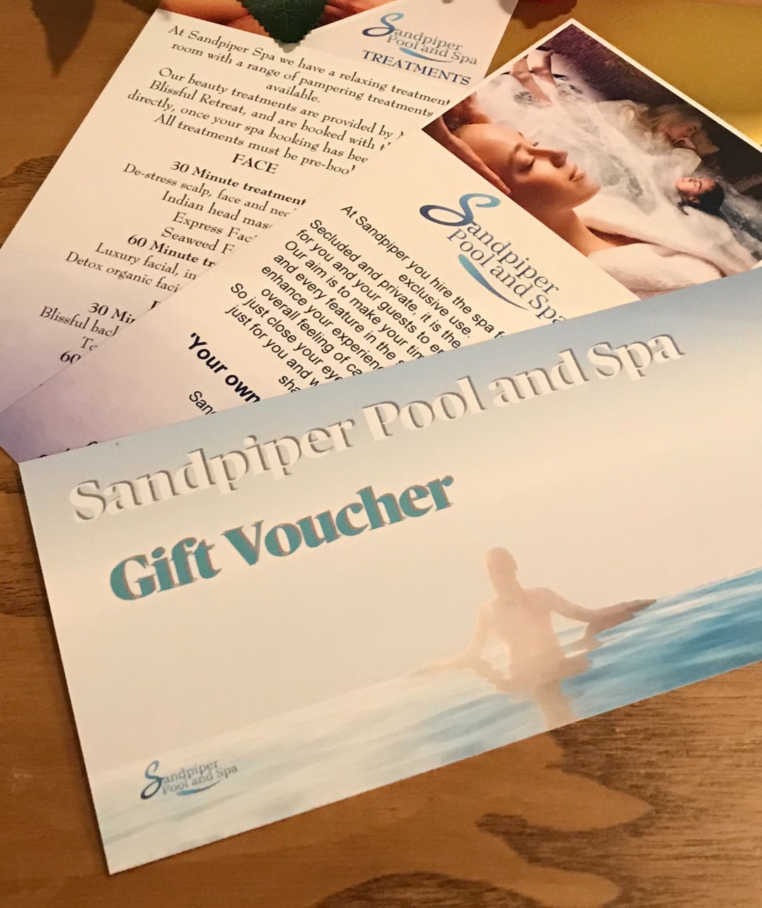 Luxury Spa Vouchers, Exclusive Private Hire, Sandpiper Pool and Spa