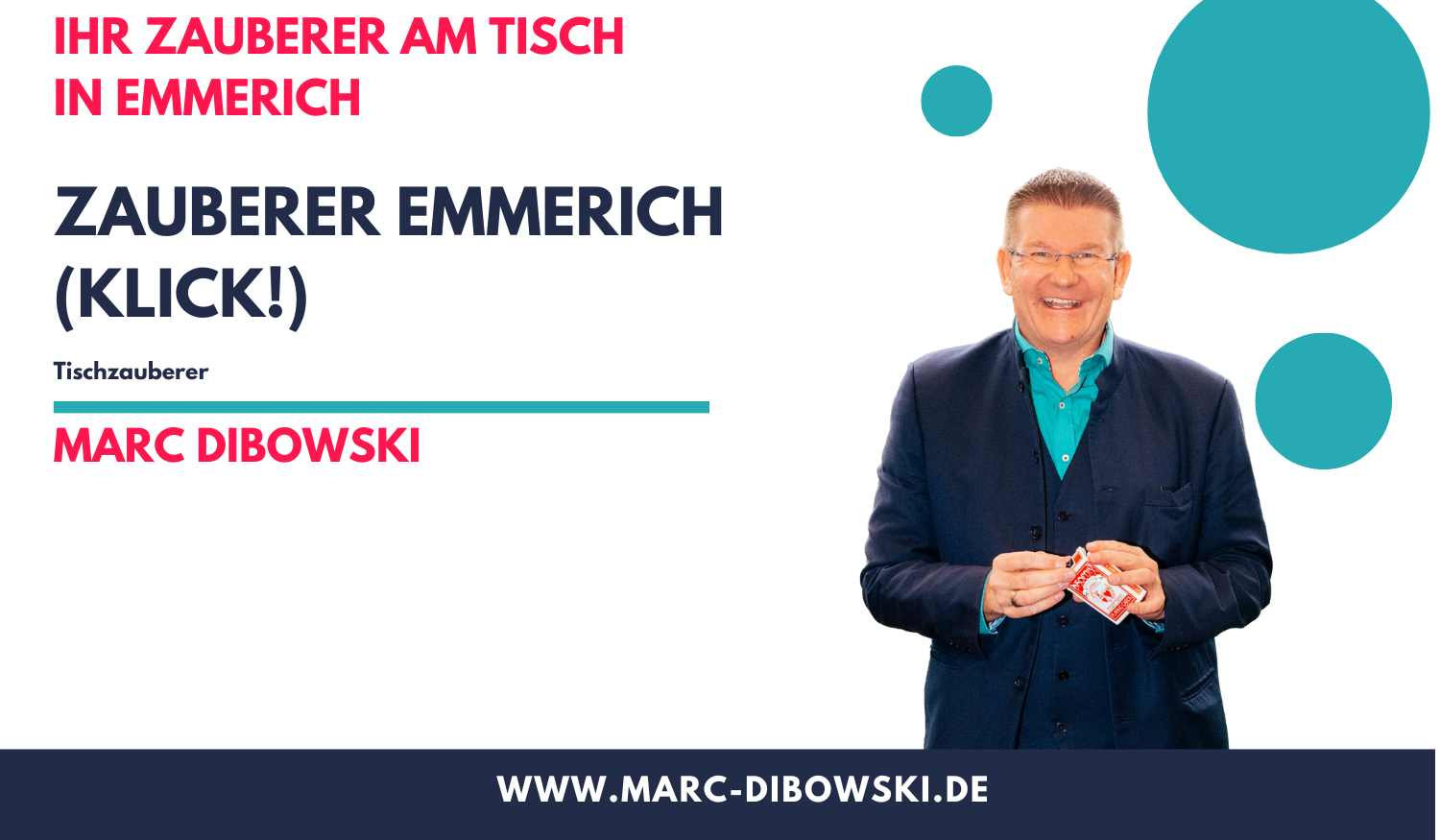 Zauberer Emmerich ️ 100% Magie für Ihre Gäste!