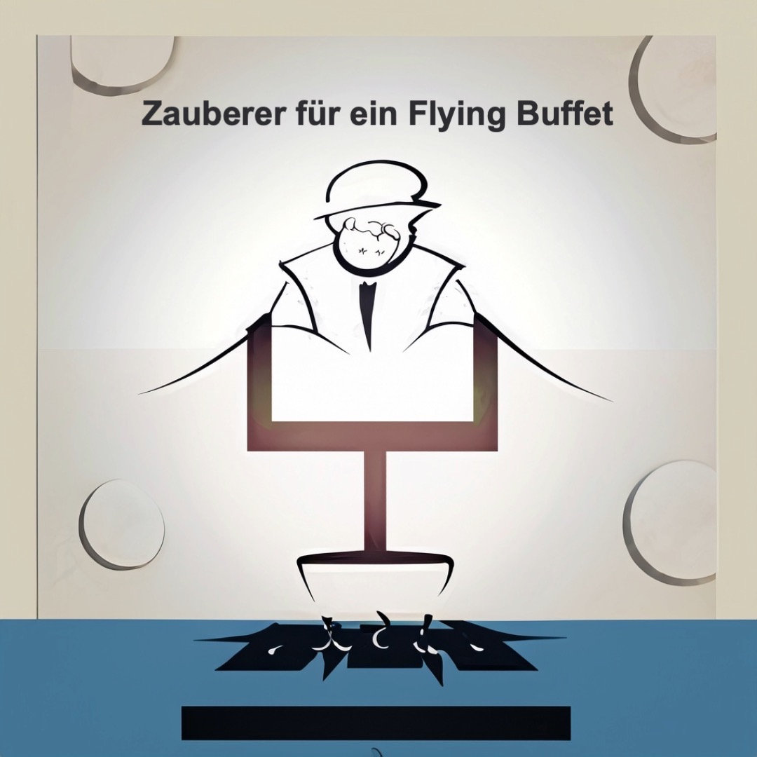 Zauberer Flying Buffet buchen ️ 100% WOW
