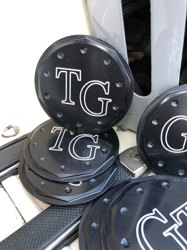 "Black Edition" Billet Alloy Badges Large | Smartspeed66