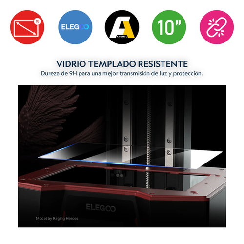 LCD Screen 10" Saturn 2 8K Elegoo | Faomic