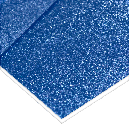 Glitter ABS Bicolor Lamicoid 60x40cm | Faomic