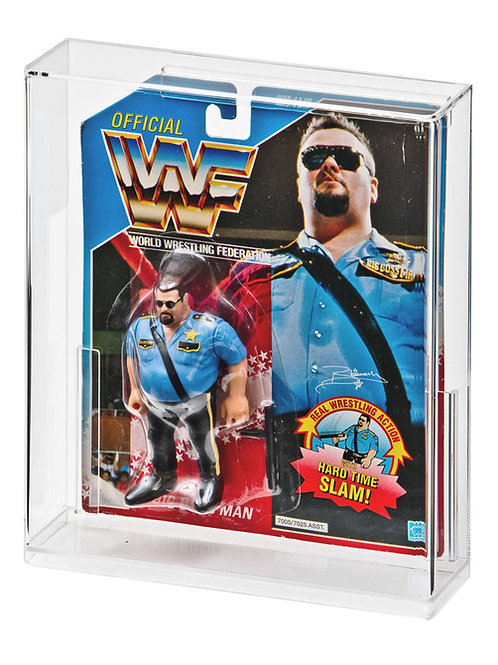 Hasbro WWF Carded Figure Acrylic Display Case | GW Acrylic