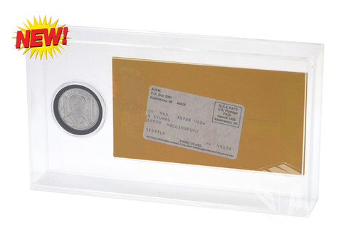 Kenner POTF Mail-in Coin and Envelope Acrylic Display Case | GW Acrylic