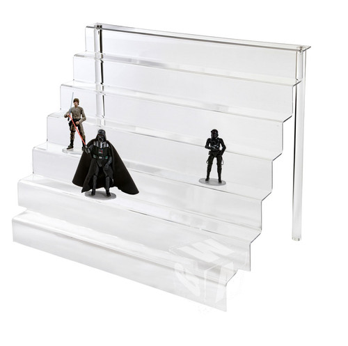 Acrylic Display Steps - EXTRA Large 55cm (7 Steps) IKEA BESTA | GW Acrylic