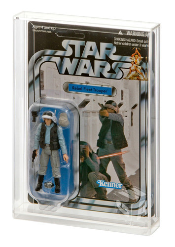 Hasbro TVC Acrylic Carded Figure Display Case (FULL INTERNAL RAIL ...