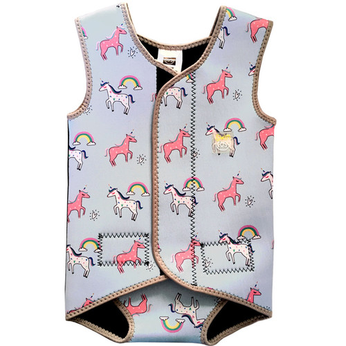 Sky Blue Unicorns Swim Cosy Wetsuit/Vest | Swim Cosy