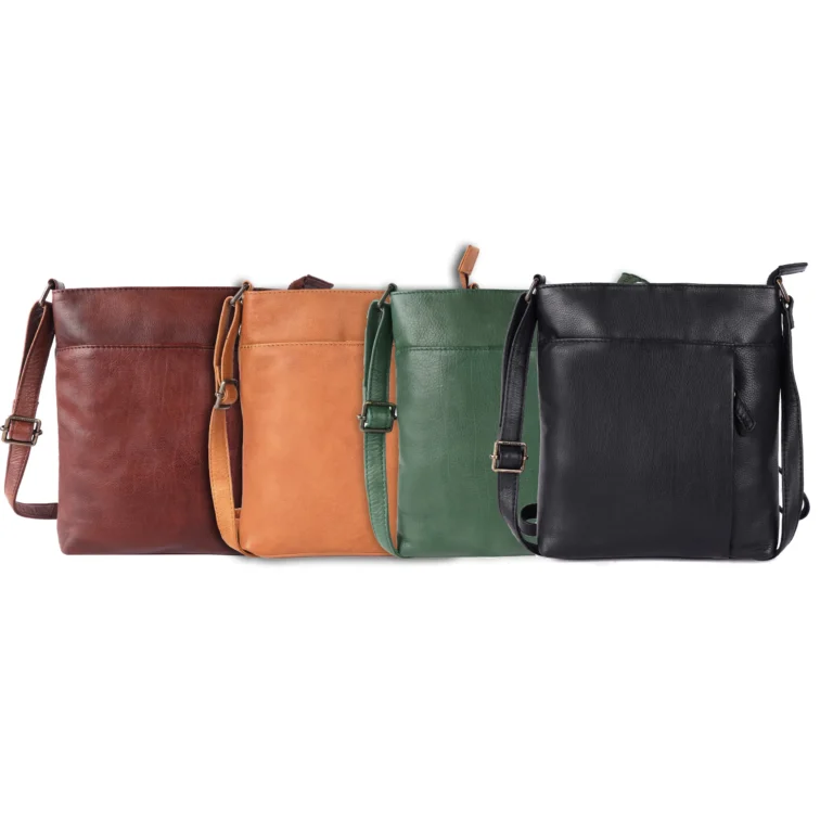 Barcelona Leather Crossbody Bag | Well Presented