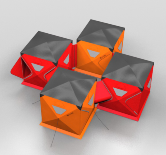 Qube Tents - Quick Pitch Modular Camping Tents