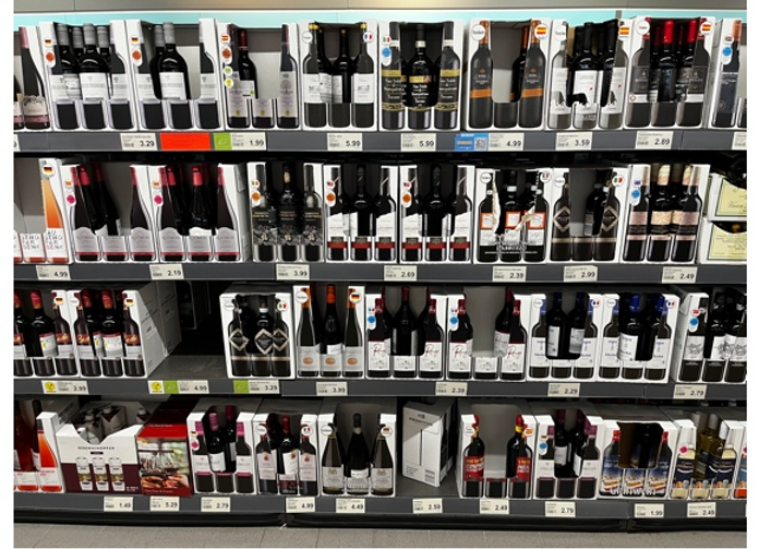Germany: Aldi Nord's wine presentation only in cartons