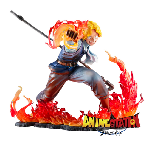 Sabo Fire Fist Inheritance Portrait of Pirates PVC Figure(One Piece ...
