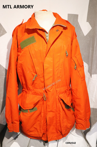 RARE CANADIAN FORCES SARTEC ORANGE GORE-TEX JACKET SIZE 7344 | MTL ARMORY