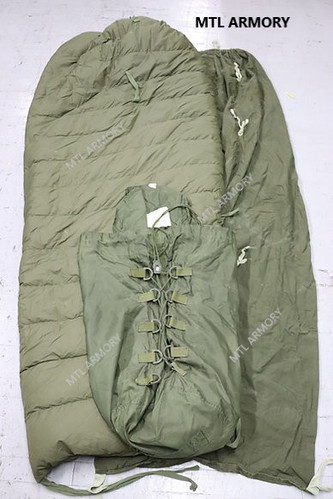 CANADIAN FORCES 3 PCS SLEEPING BAG SYSTEM | MTL ARMORY
