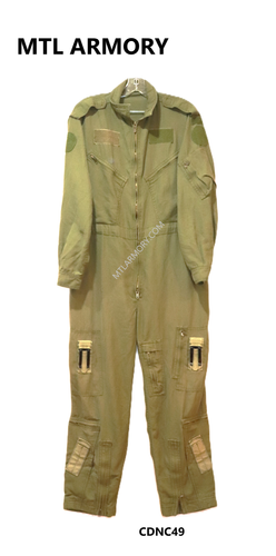 SIZE 7044 CANADIAN AIR FORCES FLYER'S GREEN COVERALLS | MTL ARMORY