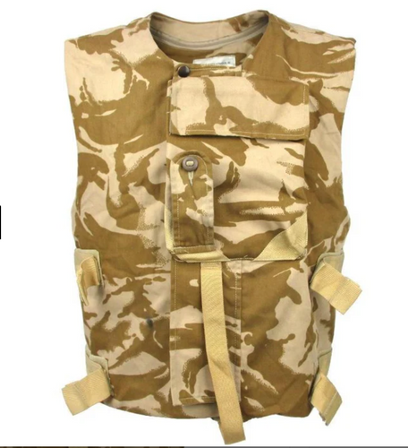 BRITISH DESERT DPM BODY ARMOR CARRIER VEST | MTL ARMORY