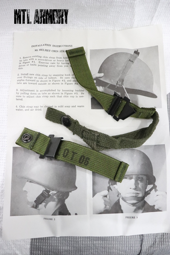 NEW US M1 HELMET CHIN STRAP | MTL ARMORY