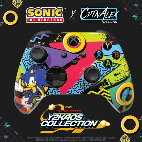 Sonic Xbox Controller - Y2Kaos Collection for Xbox One/S/X | CptnAlex ...