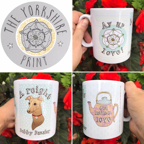 Yorkshire Sayings Mug | theyorkshireprint