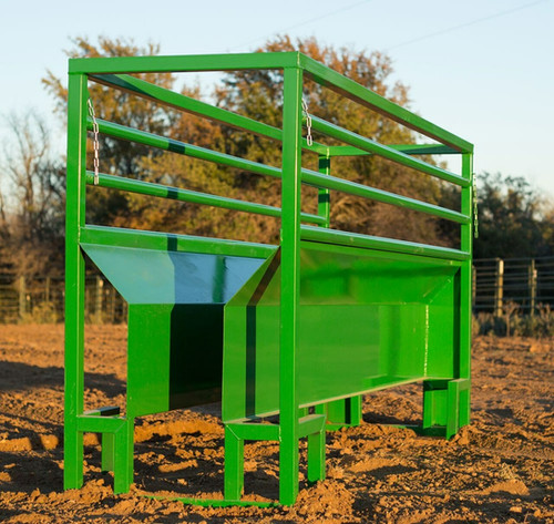 8' Straight Lead Up with Dual Alley Stops | Chute Help, Inc.