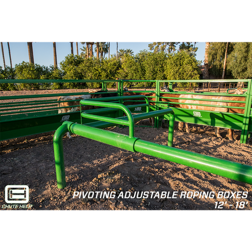 Pivoting Adjustable Roping Box Set | Chute Help, Inc.