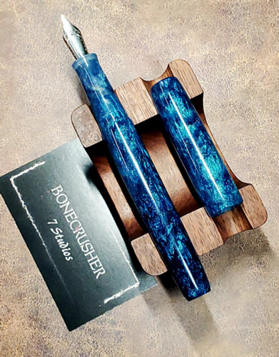 "Crystal Seas" Velma Fountain Pen | Bonecrusher 7 Studios