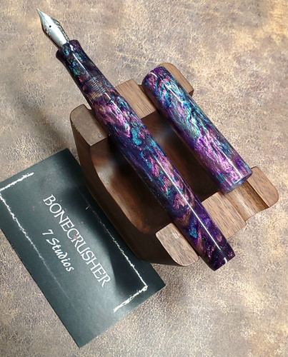 "Immaculate Constellation" Velma Fountain Pen | Bonecrusher 7 Studios