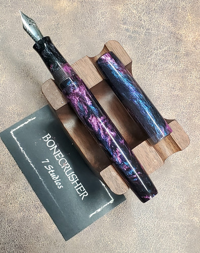 "Lagoon Nebula" Velma Fountain Pen - Pre-Order | Bonecrusher 7 Studios