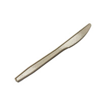 6" Medium Weigh Paddy Fiber Knife Biodegradable 1000/cs | Surdel Party ...