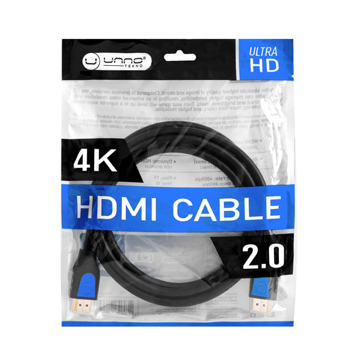 UNNO HDMI 2.0 CABLE | 6FT SUPPORTS 4K | Xtechshop.tt