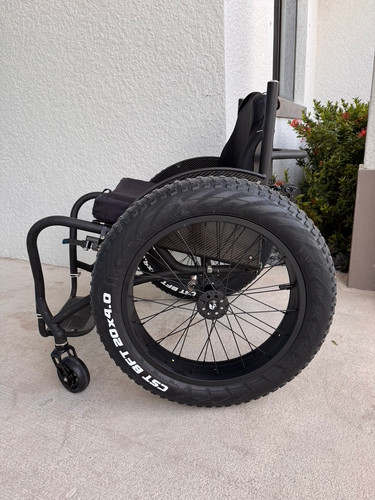 Off-Road Wheelchair Wheels | Rehasense 20x4" Fat Tires