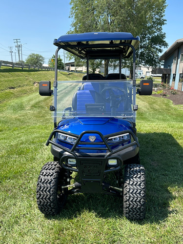 #1061 - 2024 Crown 6 Passenger (Corvette Blue) C6L-LA | Cedar Creek Carts