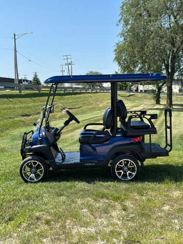 #1068 - 2024 Crown 4 Passenger (Corvette Blue) C4L-A | Cedar Creek Carts