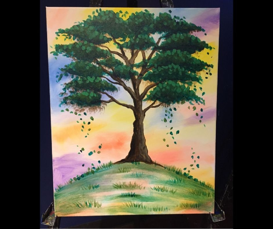 Vino & Vision: Arts & Coaching Activity VISION: "Vision Tree" Painting ...