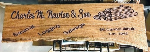 Sample Live Edge Wood Signs | PS Creations ICTMessage us with your ...