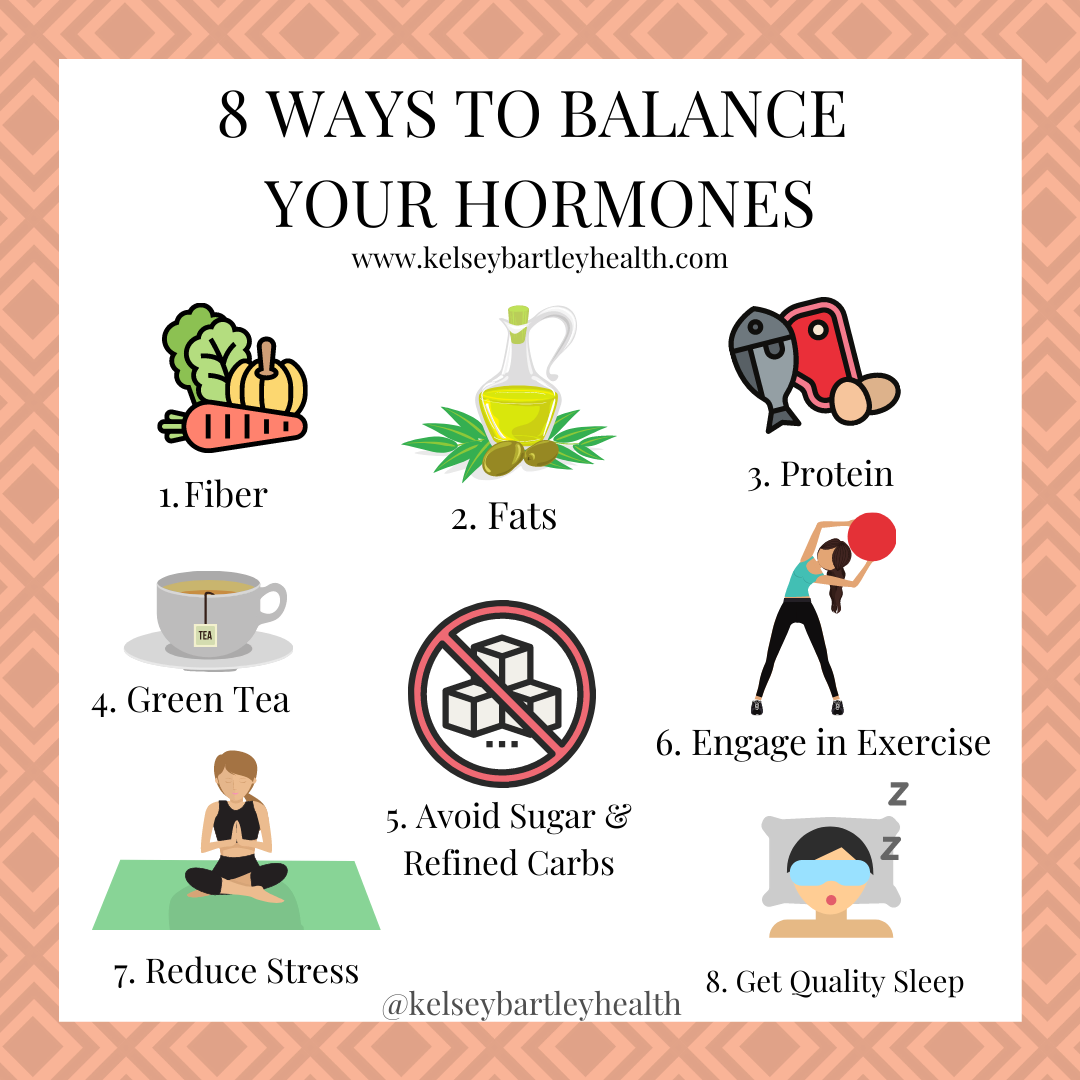 8 Ways To Balance Your Hormones