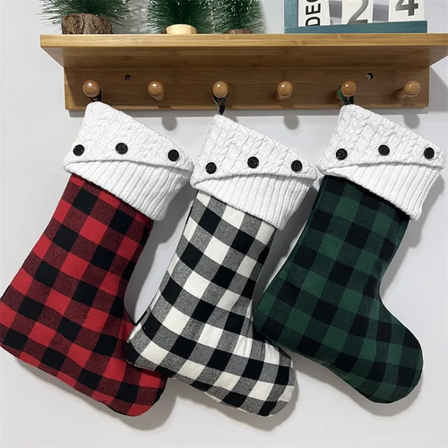 Knit top Christmas stockings | Blanks & Things Ca