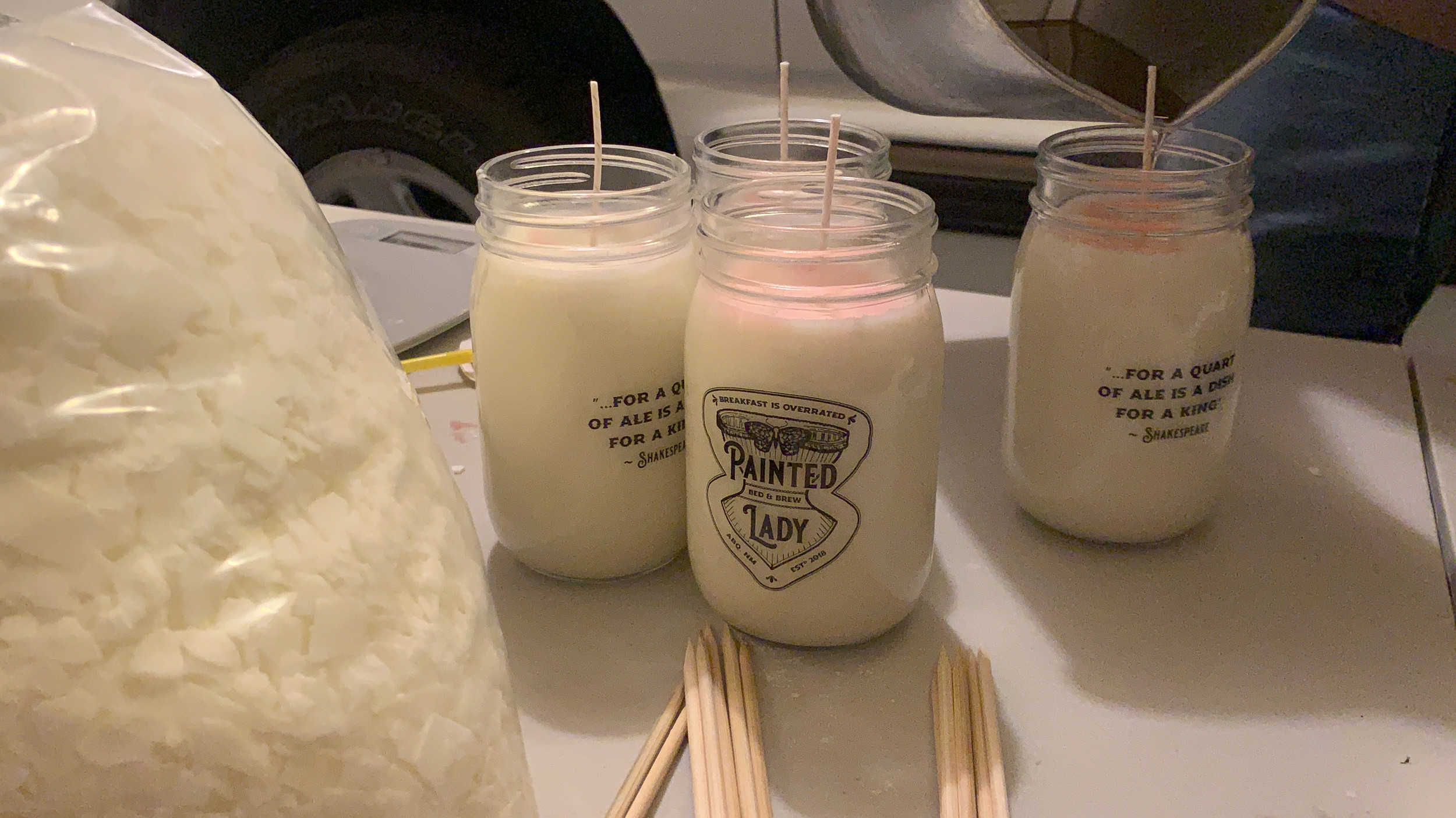 Run Devil Run Candle | Painted Lady Bed & Brew | Breakfast is Overrated