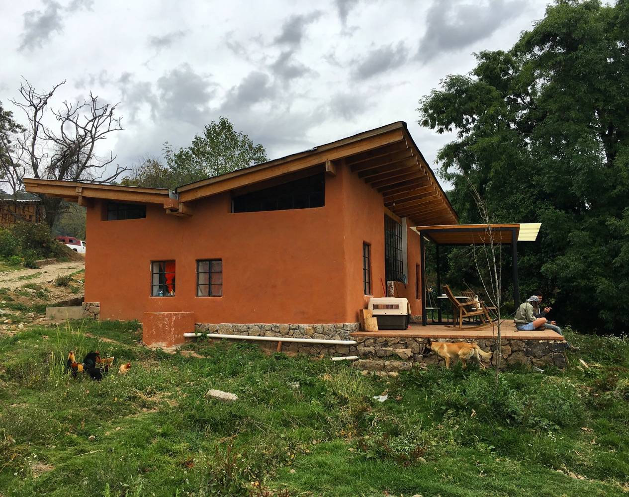 Straw Bale Rural House